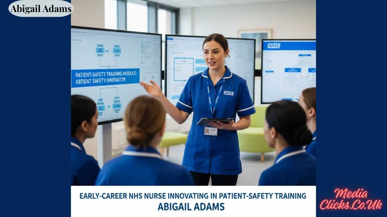 Abigail Adams: NHS Nurse Revolutionizing Patient Safety Training ...